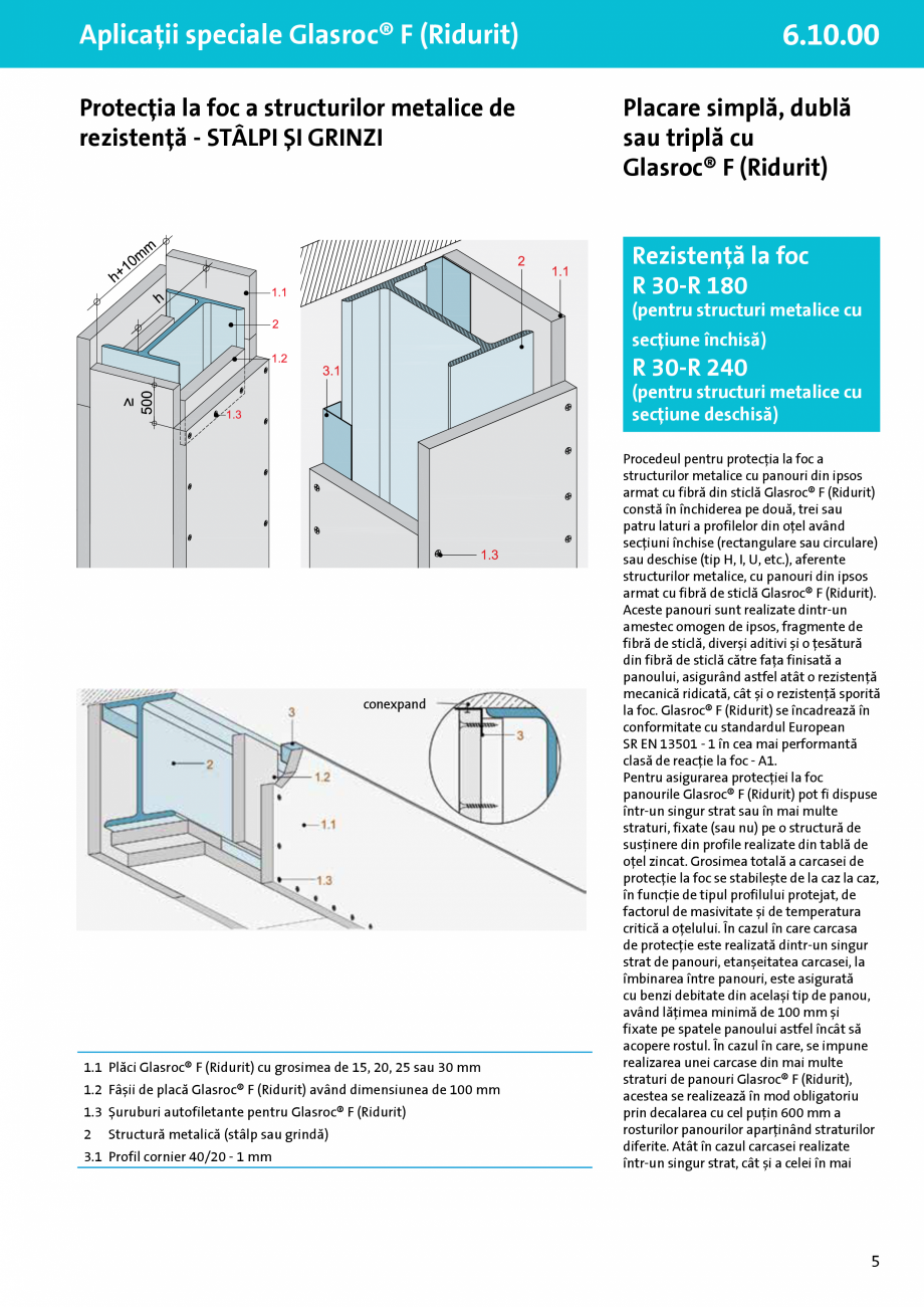 Aplicatii speciale - Protectia la foc a structurilor metalice Saint ...