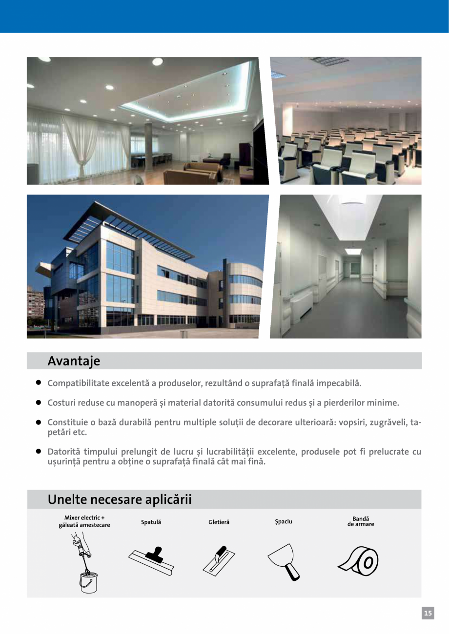 Sisteme Rigips®de fixare si finisare a placilor de gips-carton cladiri ...