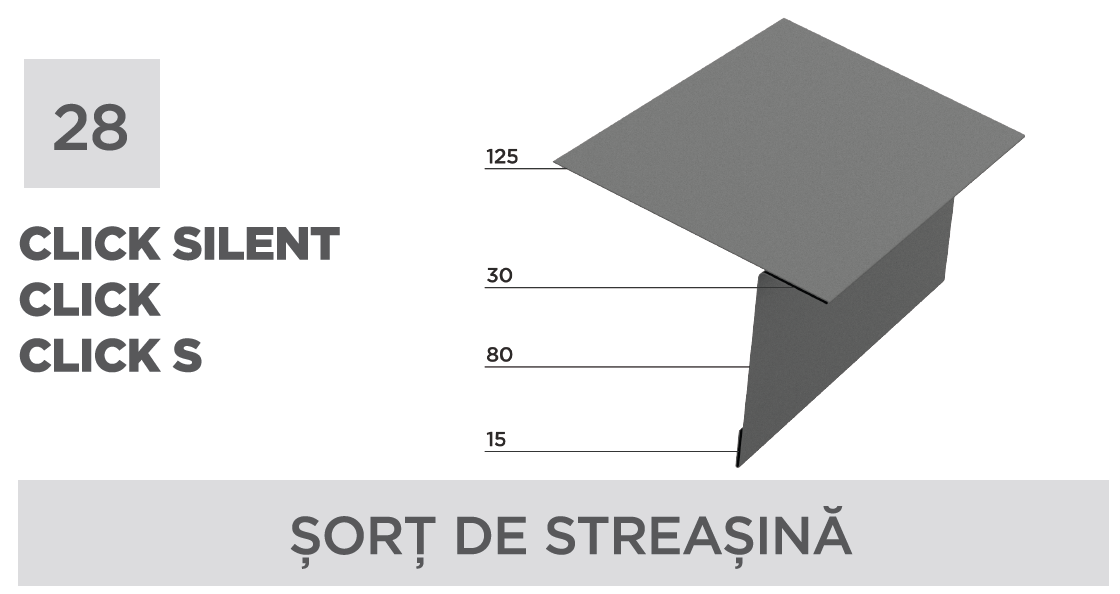 Tablă prefălțuită pentru acoperișuri fălțuite NOVATIK | METAL de la NOVATIK