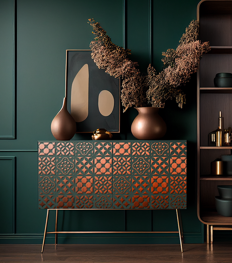 Poze, imagini IKONE Allegory Tile Sabloane decorative reutilizabile ...