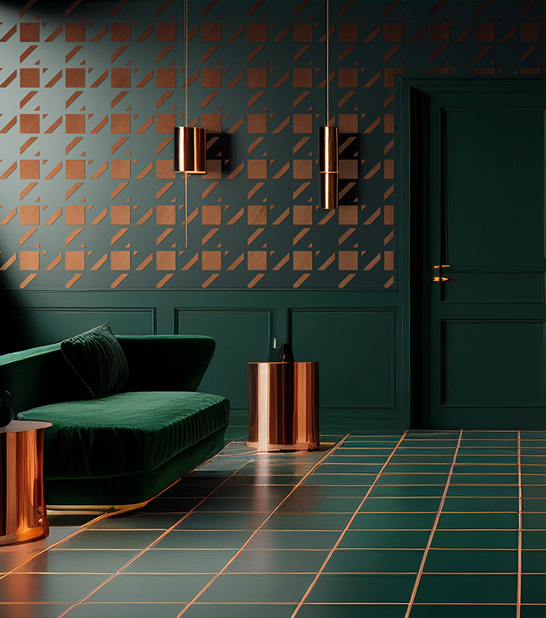 Poze, imagini IKONE Hound Sabloane decorative reutilizabile pentru ...