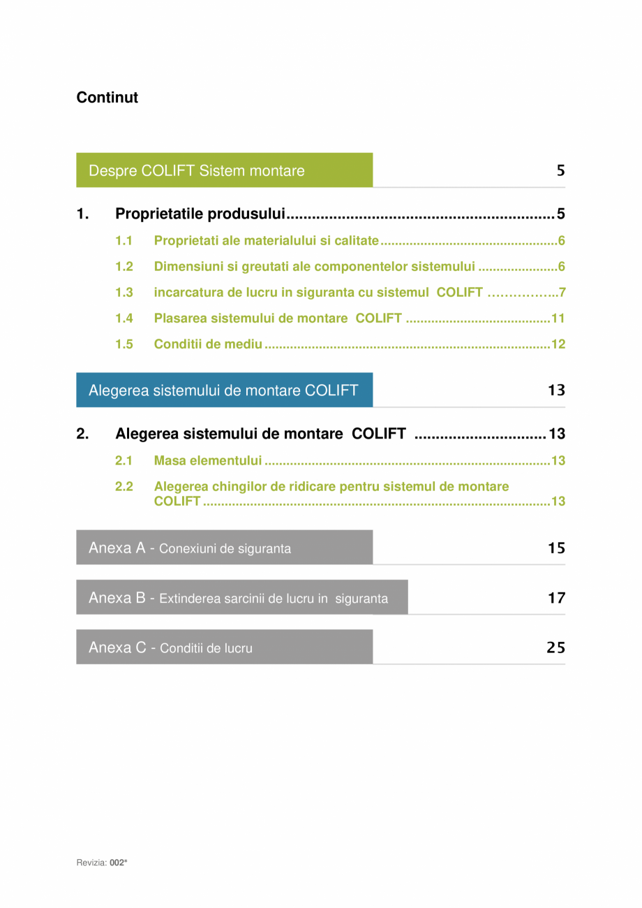 Sistem montare pentru elemente prefabricate din beton PEIKKO COLIFT ...
