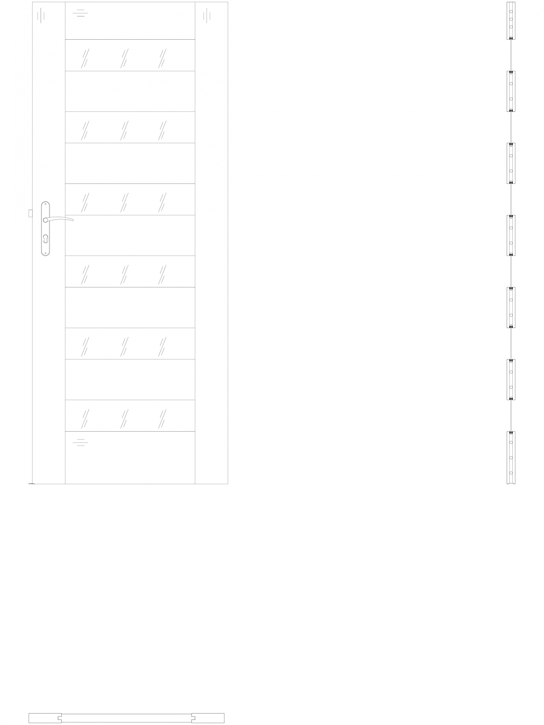 CAD-DWG Detalii usa PORTA CONCEPT - C6 - pn80- 2d Porta Detaliu de ...
