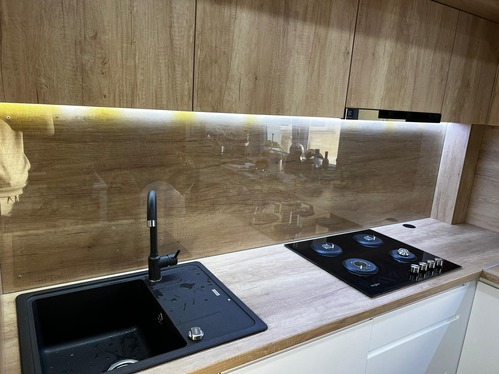 Poze, imagini Sticla printata termorezistenta pentru bucatarie DUCA Glass