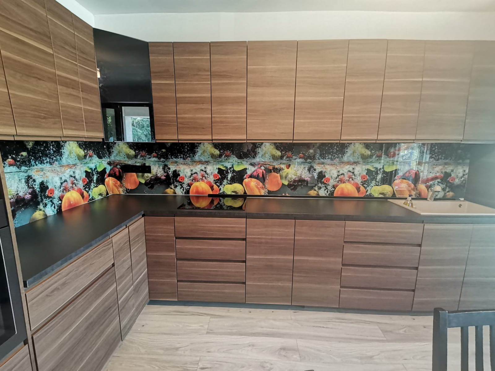 Poze, imagini Sticla printata termorezistenta pentru bucatarie DUCA Glass