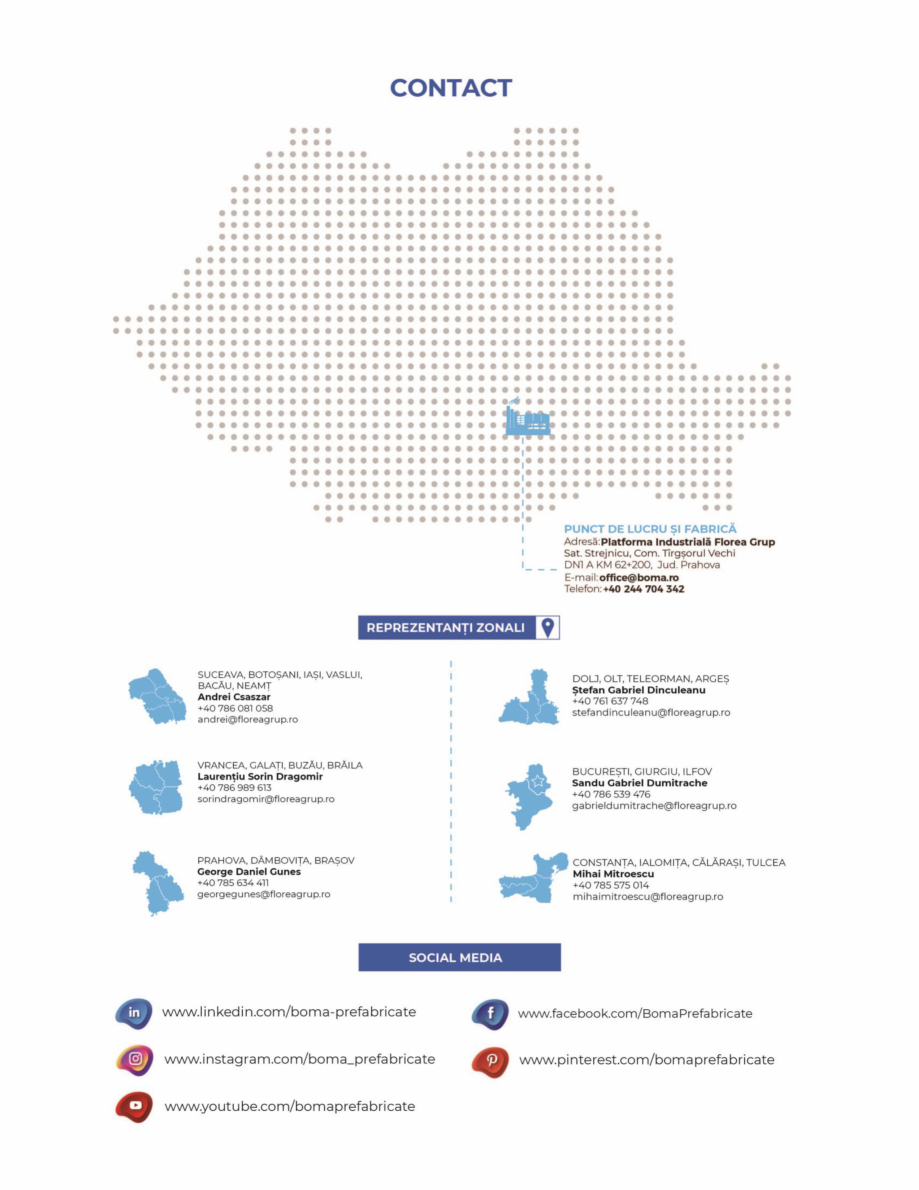 Certificat de garantie pentru produsele BOMA Prefabricate Certificare ...