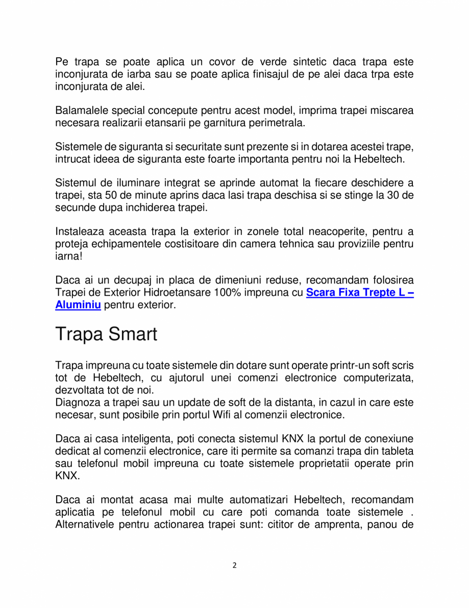 Chepeng hidroetansare 100% batant cu o usa laterala – Metalic Hebeltech ...