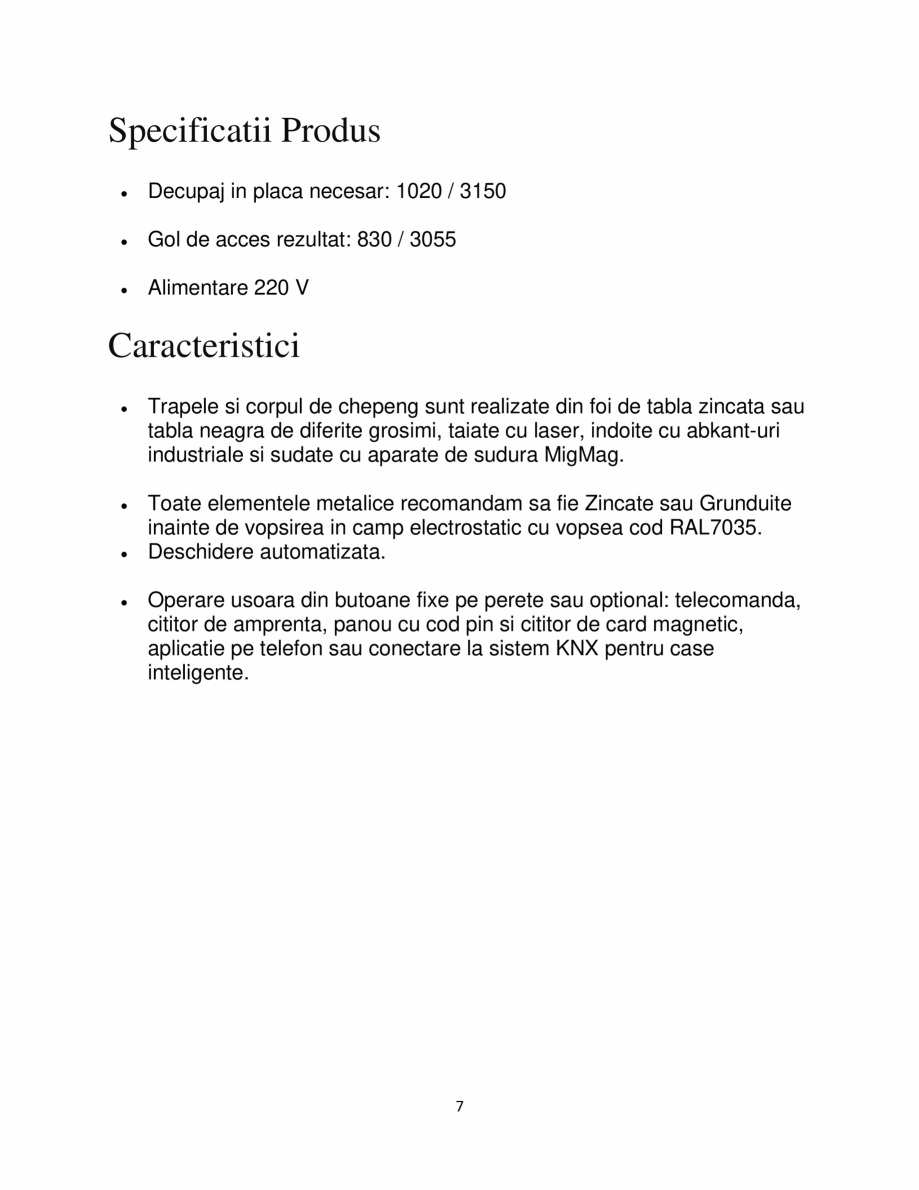 Chepeng Hidroetansare 95% Batant Doua Usi Laterale – Metalic Hebeltech ...