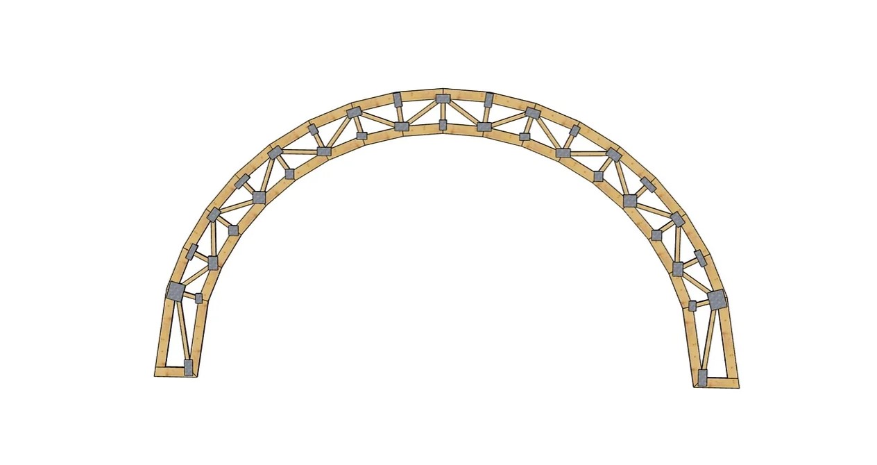 Poze, imagini MIRADEX Ferme speciale Ferme din lemn si grinzi cu ...