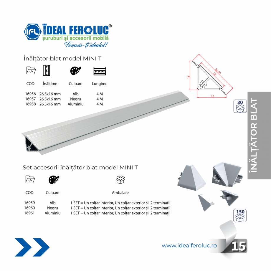 Catalog accesorii bucatarie Ideal Feroluc Catalog, brosura Romana