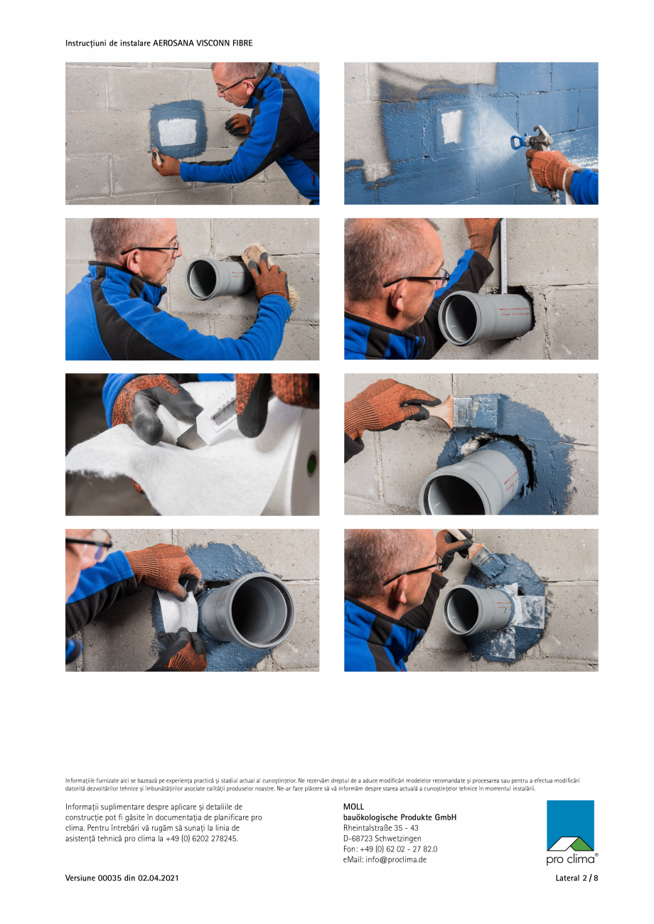 Adeziv pentru etansare la interior si exterior Pro Clima AEROSANA ...