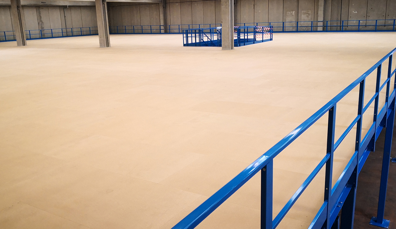 Platforme metalice mezanin pentru depozite iMetal de la IMetal