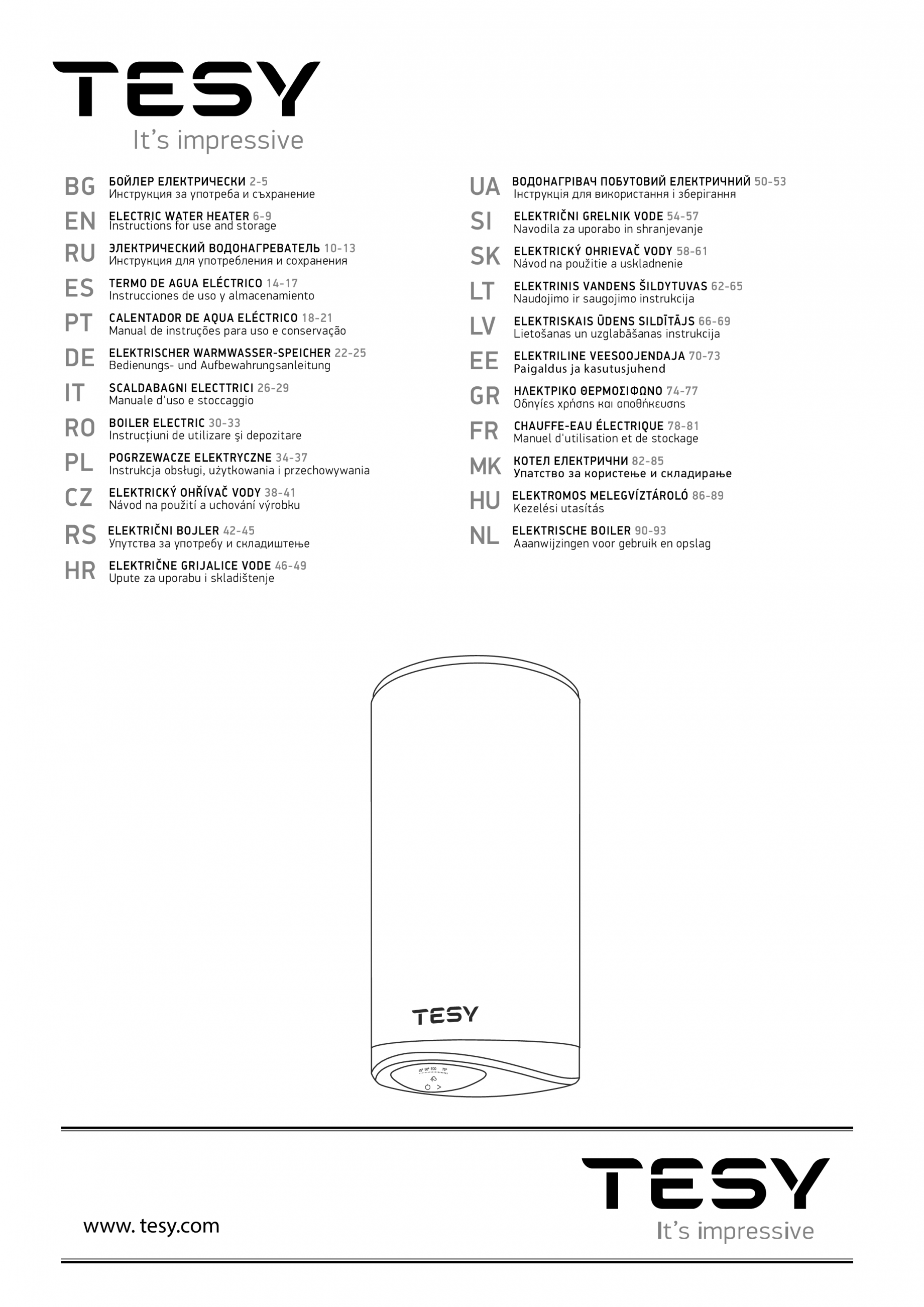 Manual de utilizare si depozitare pentru boiler electric ModEcoCloud ...