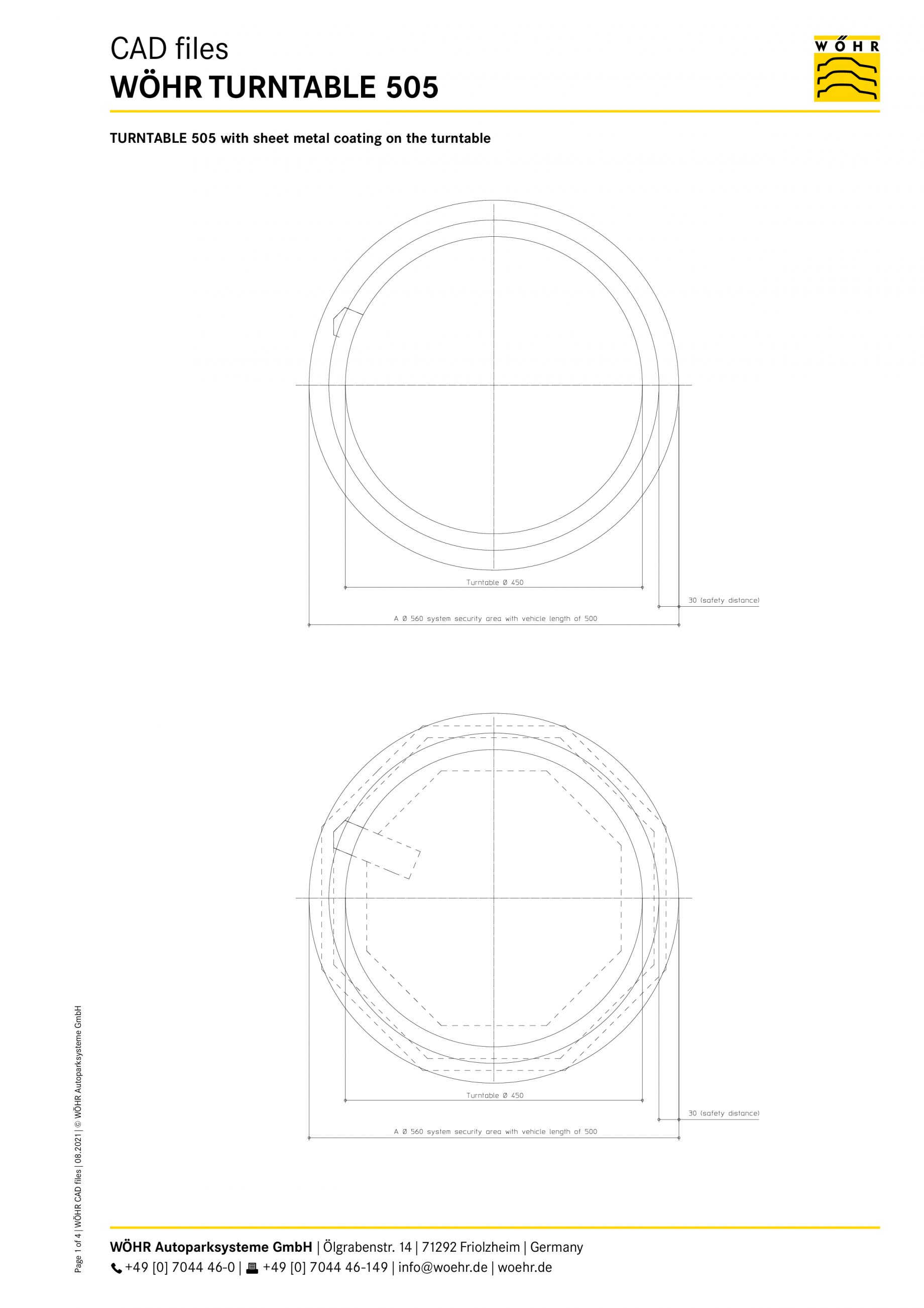 CAD-PDF Placa turnanta 505 EN_08-2021 WÖHR Detaliu de produs