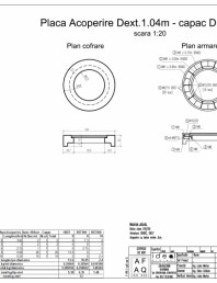 Detalii CAD, DWG Camine de inspectie si vizitare pentru canalizare SW ...