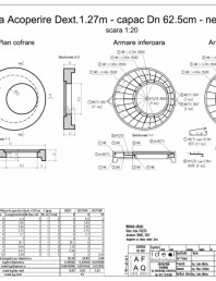 Detalii CAD, DWG Camine de inspectie si vizitare pentru canalizare SW ...