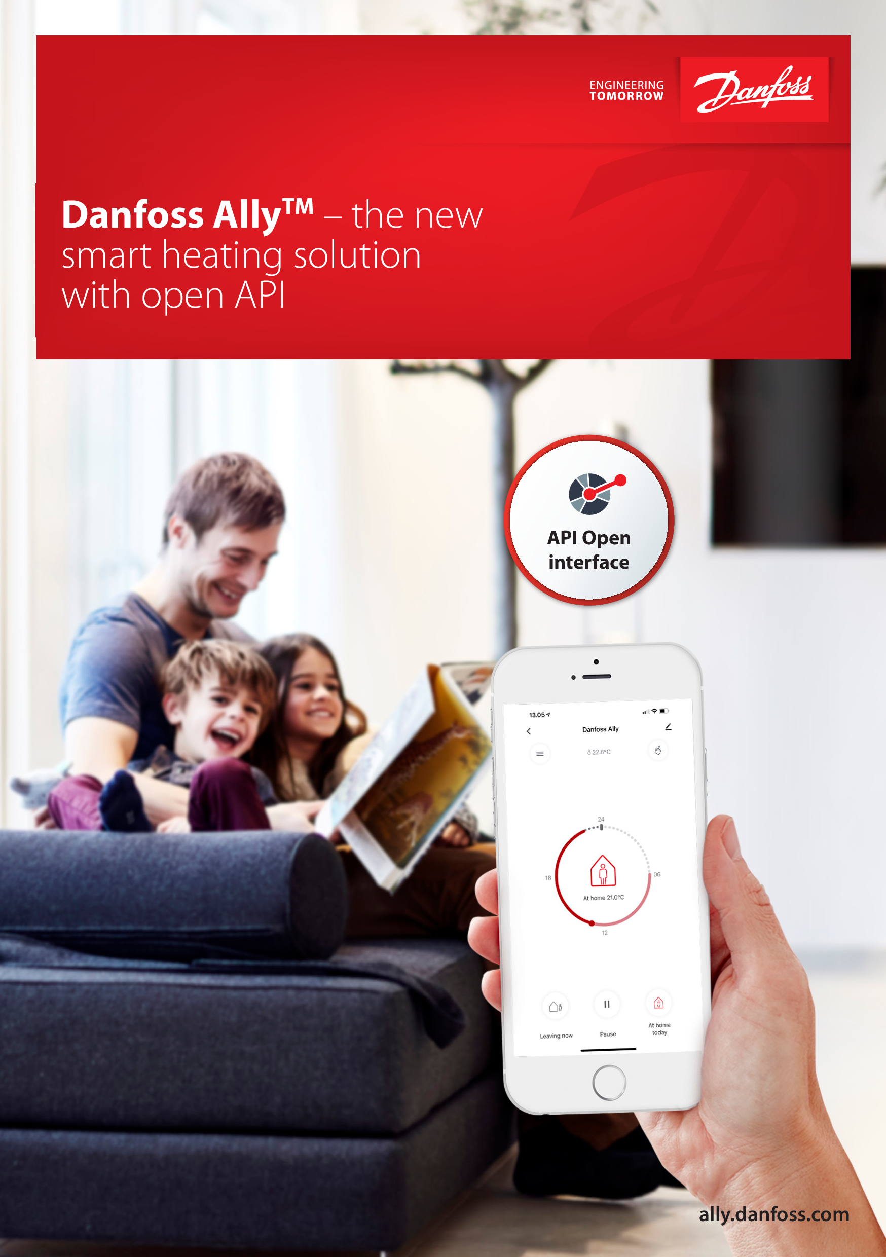 Unitate centrala a sistemului de incalzire prin pardoseala - Danfoss Ally™ DANFOSS Ally™ Gateway ...