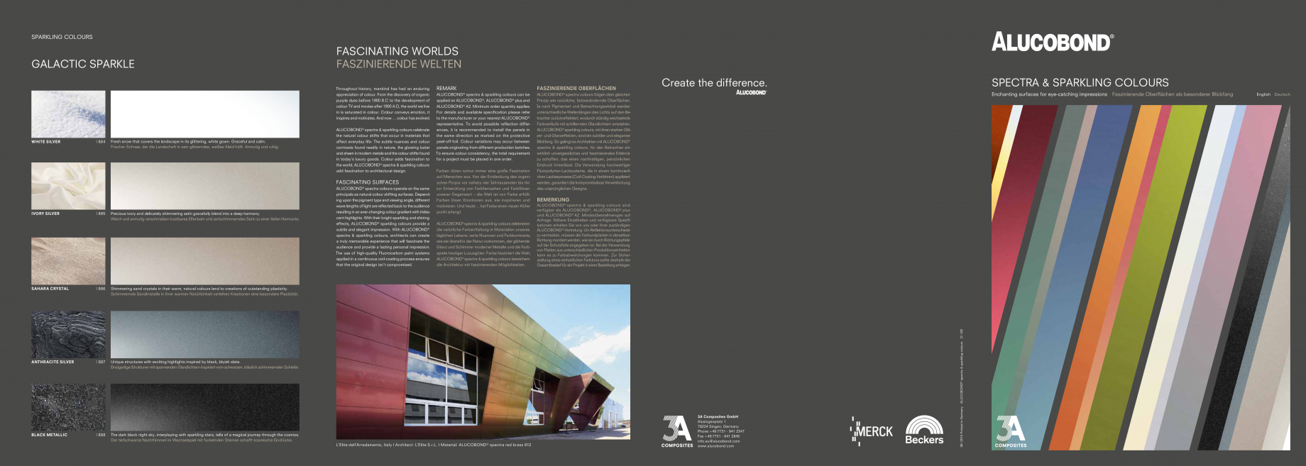 Nuante de culori pentru panouri compozite ALUCOBOND Fisa tehnica ...