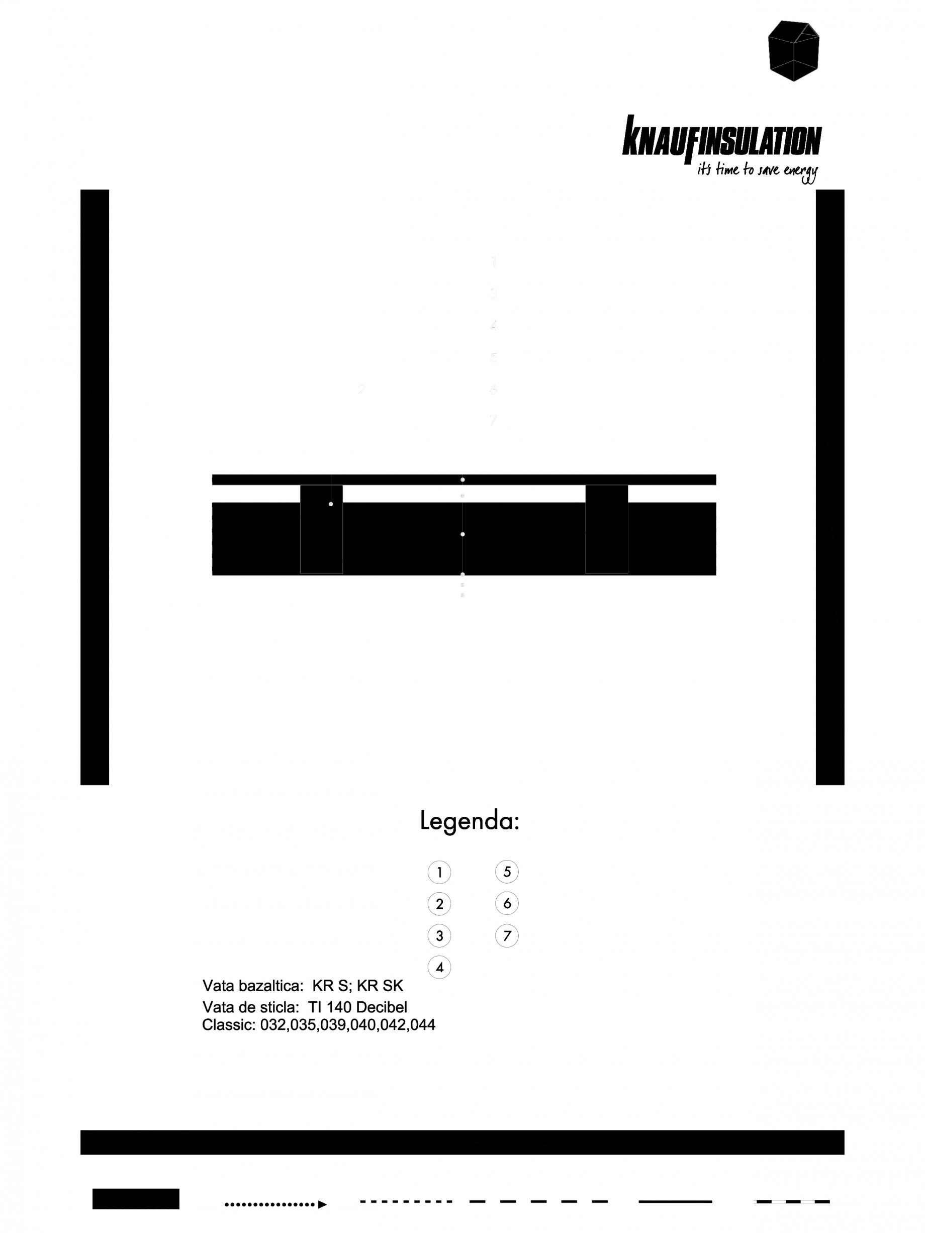 CAD-PDF Detaliu de planseu termoizolare unui planseu pe structura de ...