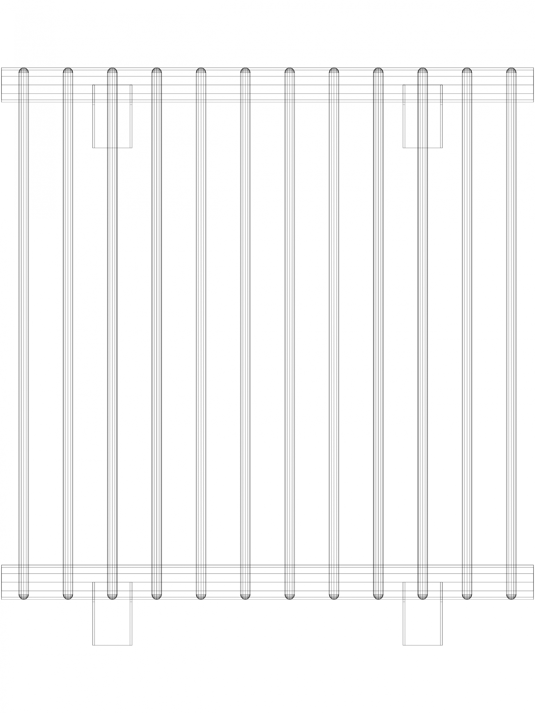 CAD-DWG calorifer_decorativ_TULIPA-TH1_540-540_3D VASCO Detaliu de ...