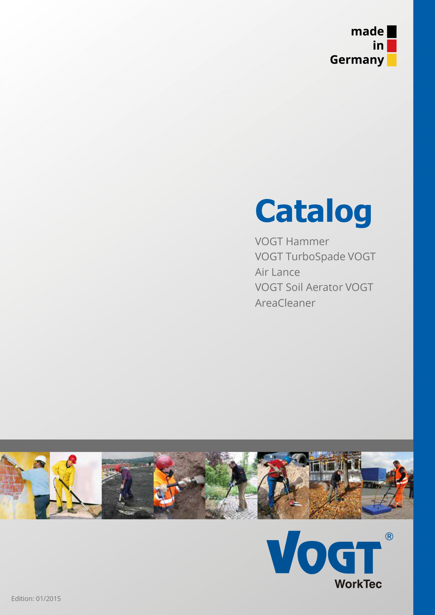 Catalog produse VOGT 2015 VOGT Catalog, brosura Engleza