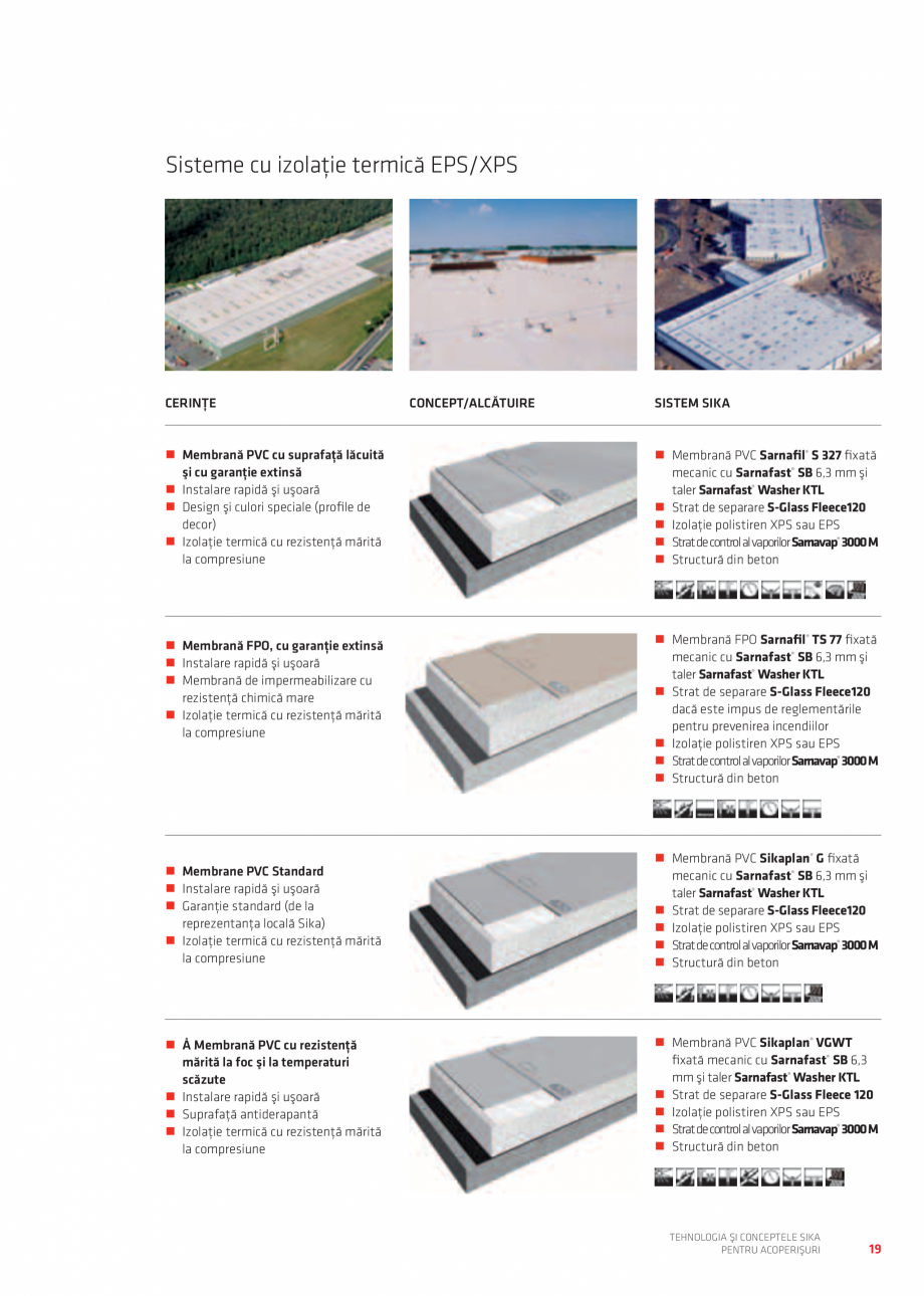 Catalog, brosura Tehnologia si conceptele Sika pentru acoperisuri Sika ...