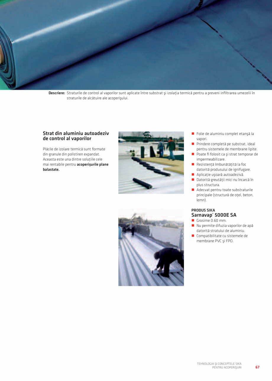 Catalog, brosura Tehnologia si conceptele Sika pentru acoperisuri Sika ...