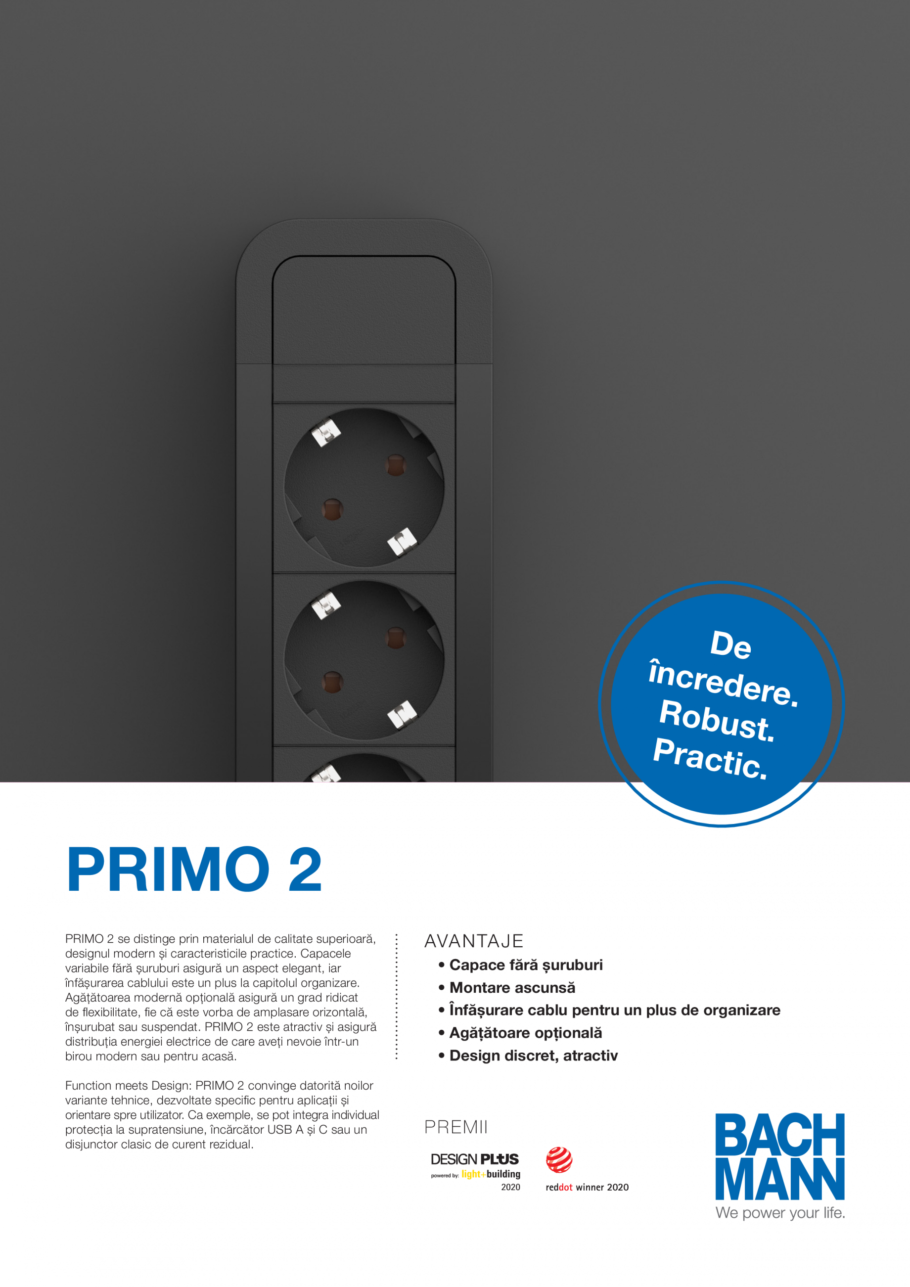 Blocuri de prize BACHMANN PRIMO 2 Catalog, brosura
