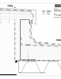 Detalii CAD, DWG Membrane hidroizolante bituminoase pentru acoperis BAUDER