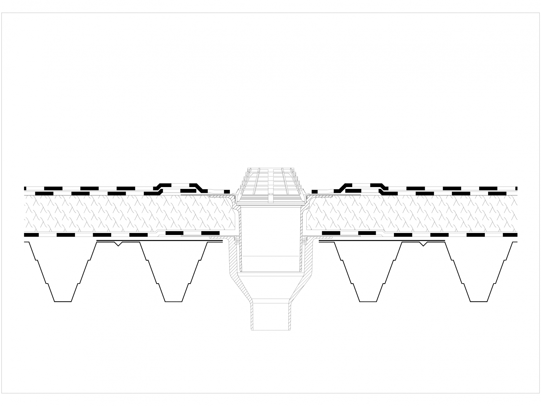 CAD-DWG Bauder - Detaliu evacuarea apei - 7_2_(1209) BAUDER Detaliu de ...