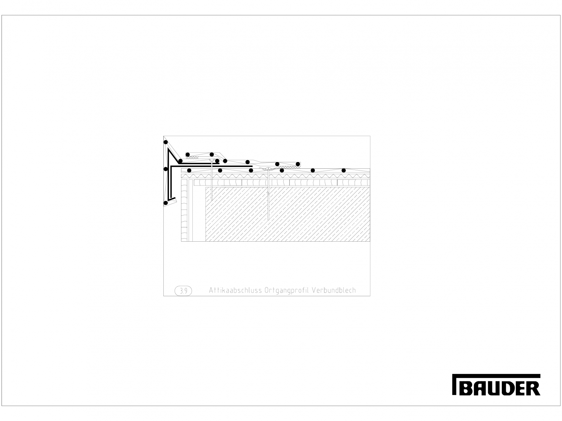 CAD-DXF Bauder - Detaliu - Inchidere atic - 3_9_(0711) BAUDER Detaliu ...