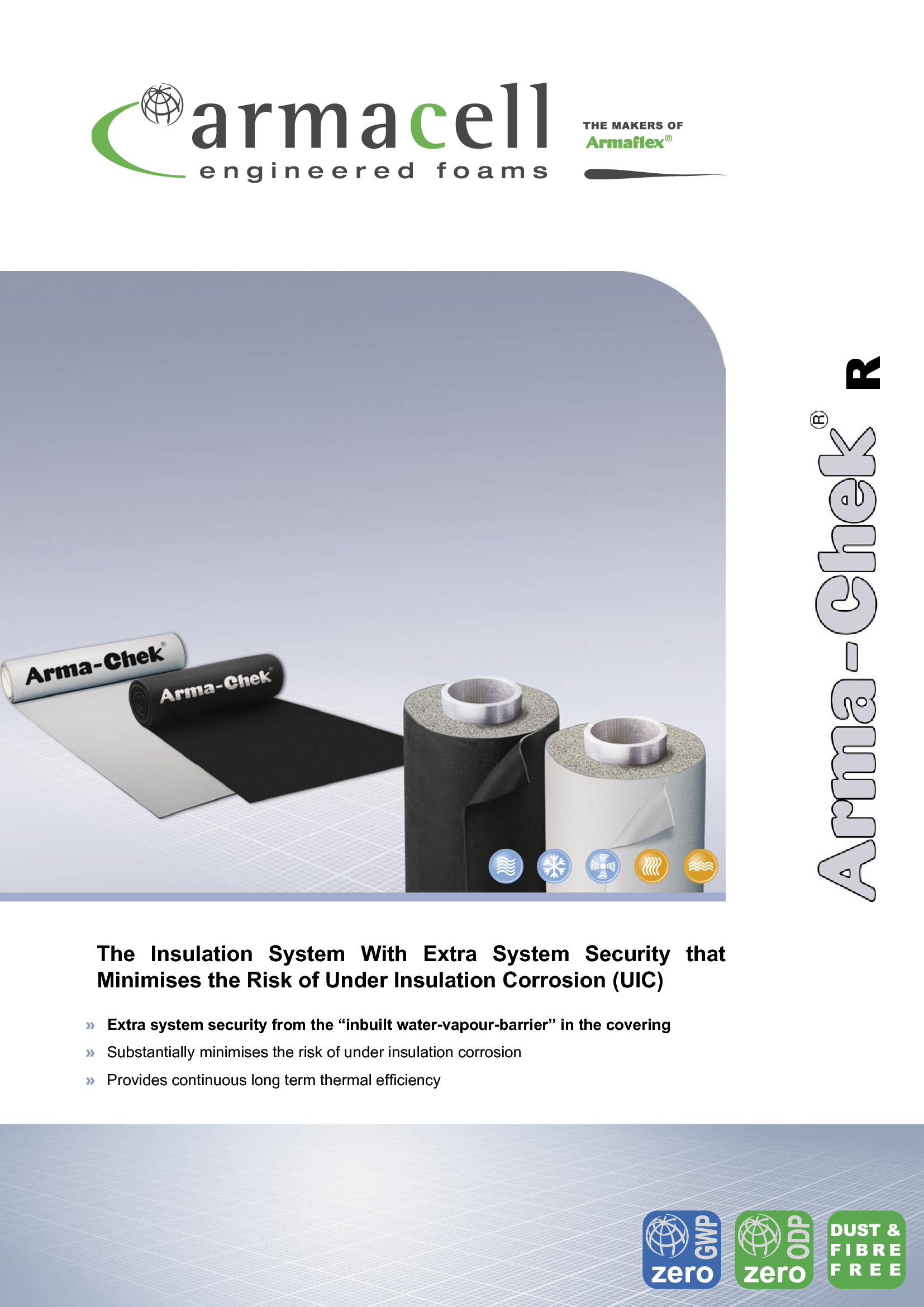 Catalog, brosura Invelis elastomeric profesional Arma-Check R ARMACELL ...