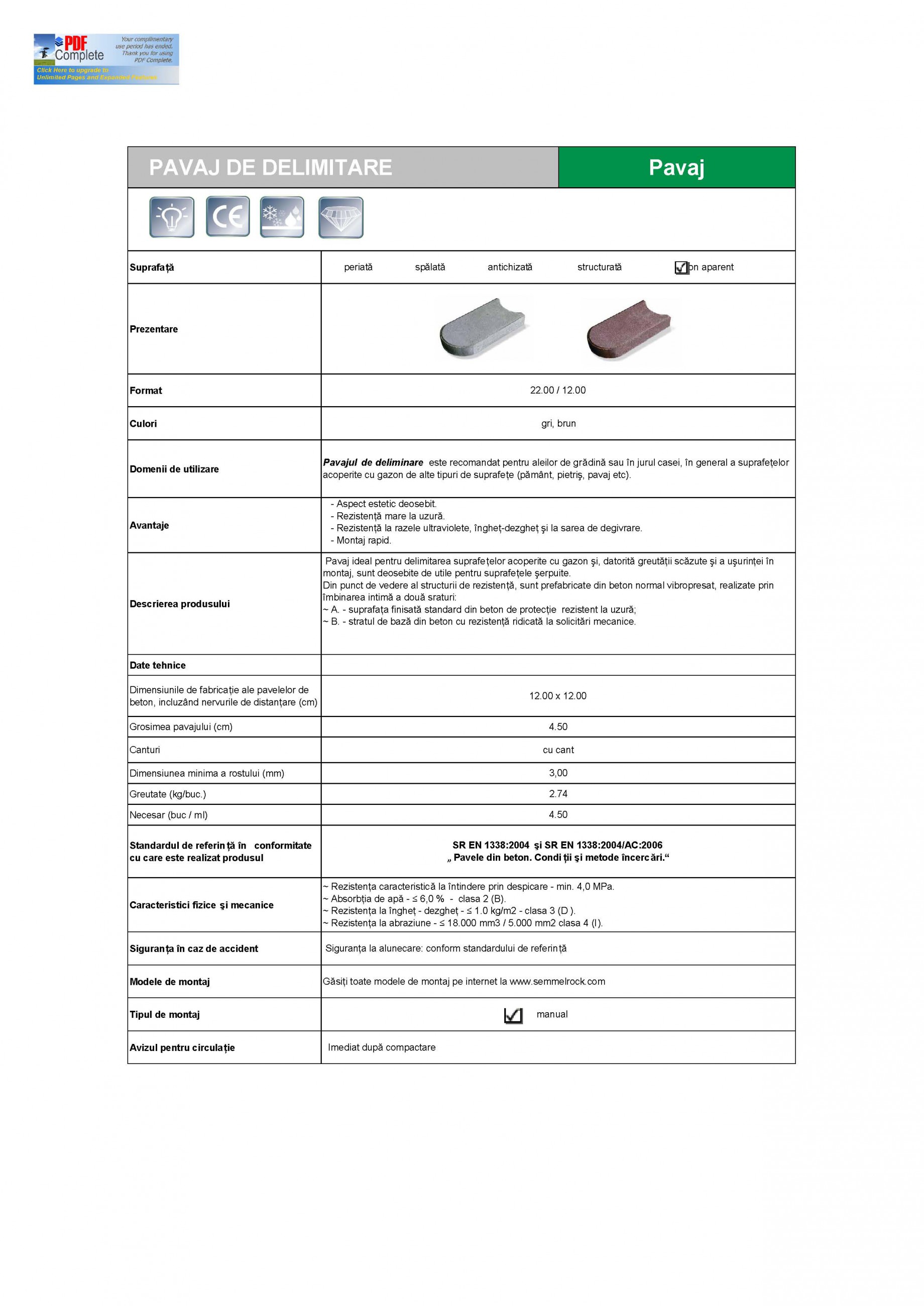 Pavaj din beton pentru delimitare SEMMELROCK STEIN+DESIGN Delimitare ...