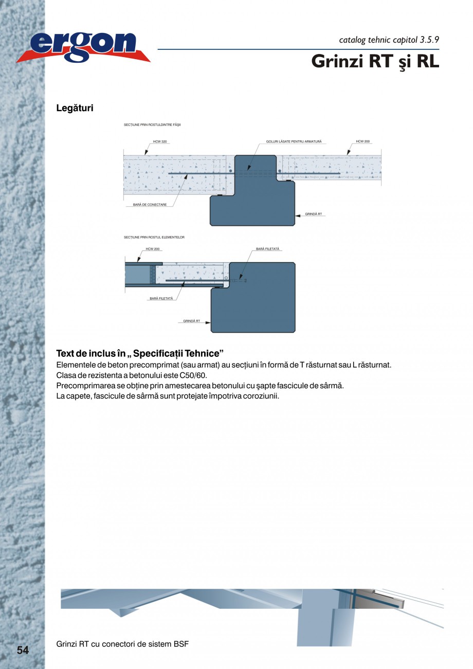 Fisa tehnica Produse prefabricate din beton FK, CR, R, RR, I, IK, IV ...