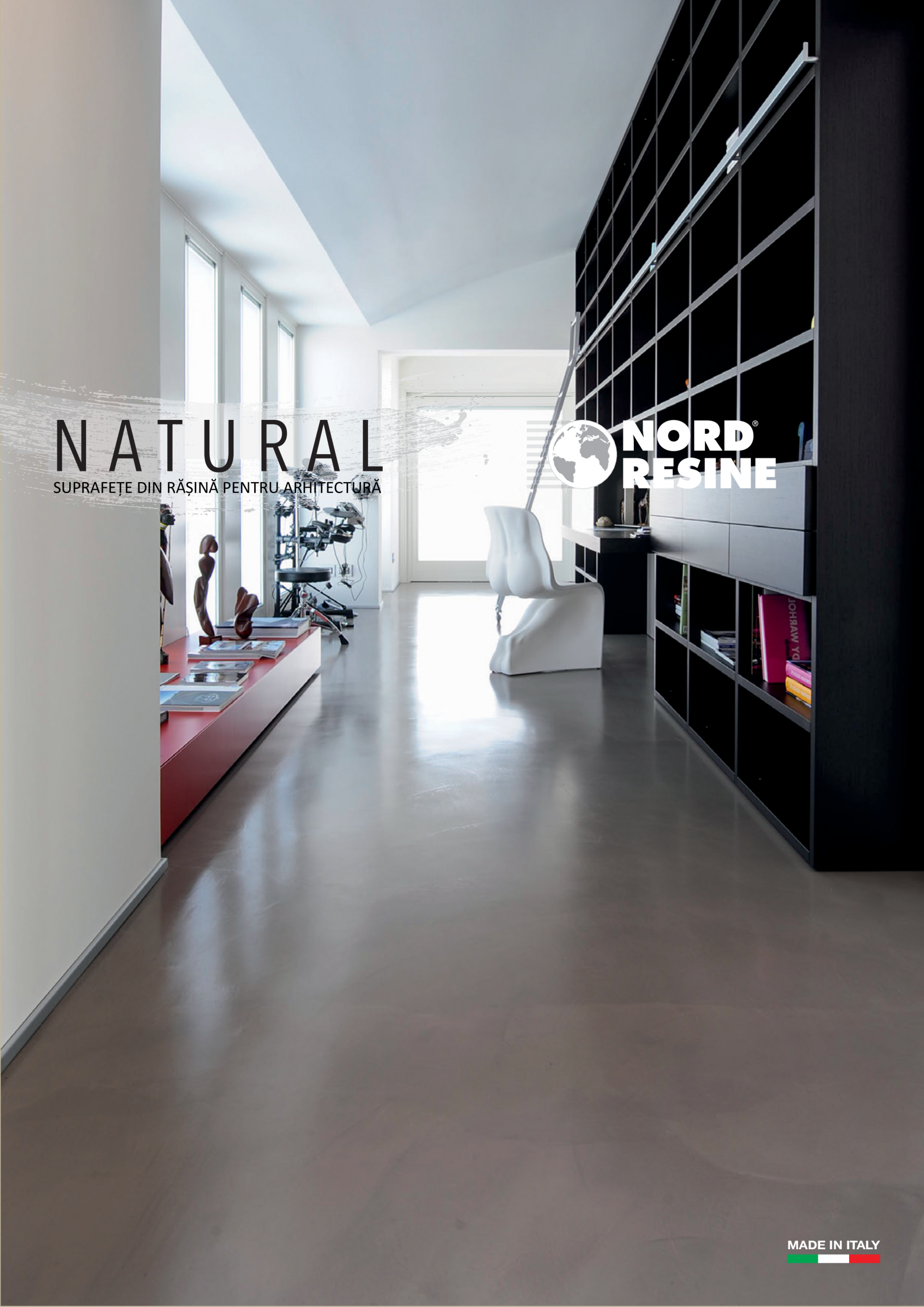 Pardoseli din rasini NORD RESINE NATURAL Catalog, brosura Romana