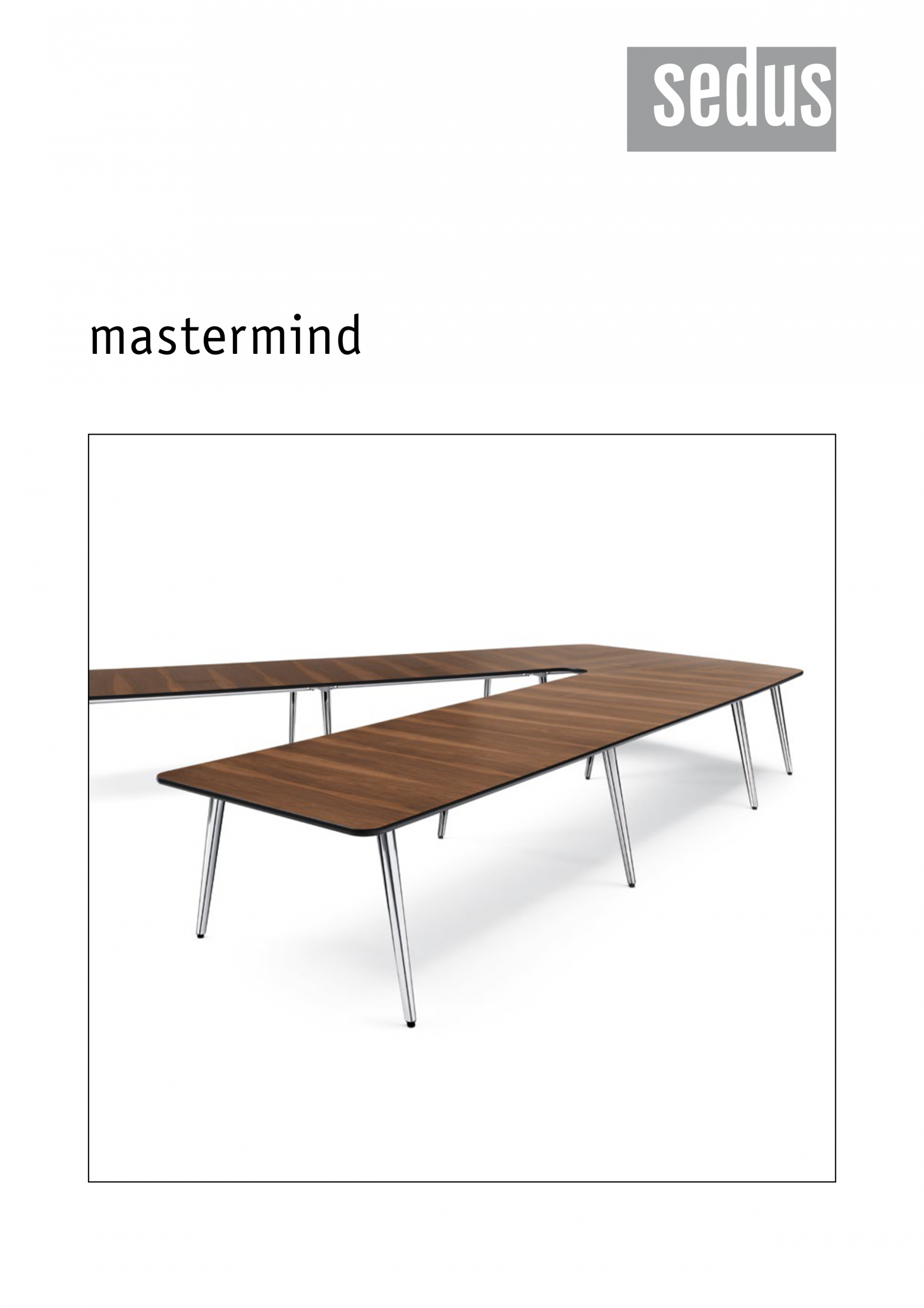 Masa pentru birou SEDUS MASTERMIND, MASTERMIND HIGH DESK Fisa tehnica ...