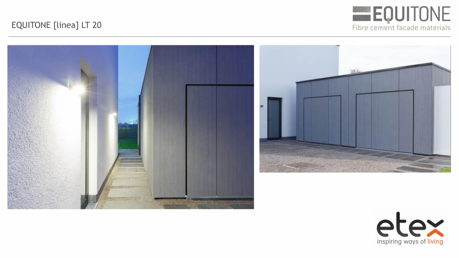 Fatada ventilata din fibrociment EQUITONE [linea] [linea] Catalog ...
