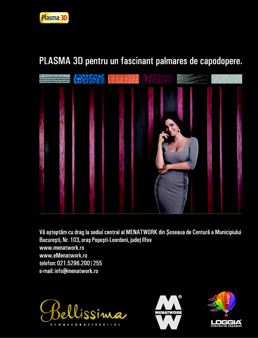 Informare lansare PLASMA 3D_26-28.10.2012 « PLASMA 3D revolutioneaza lumea vopselelor