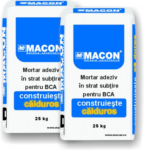 Sistem de zidarie confinata din BCA Macon pentru constructii ...