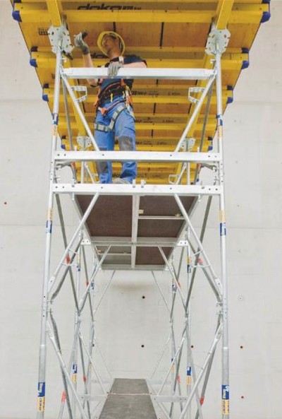 Doka Staxo 40: Sistemul usor de esafodaj pentru constructii