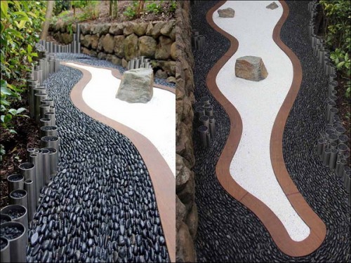 O gradina contemporana de inspiratie zen