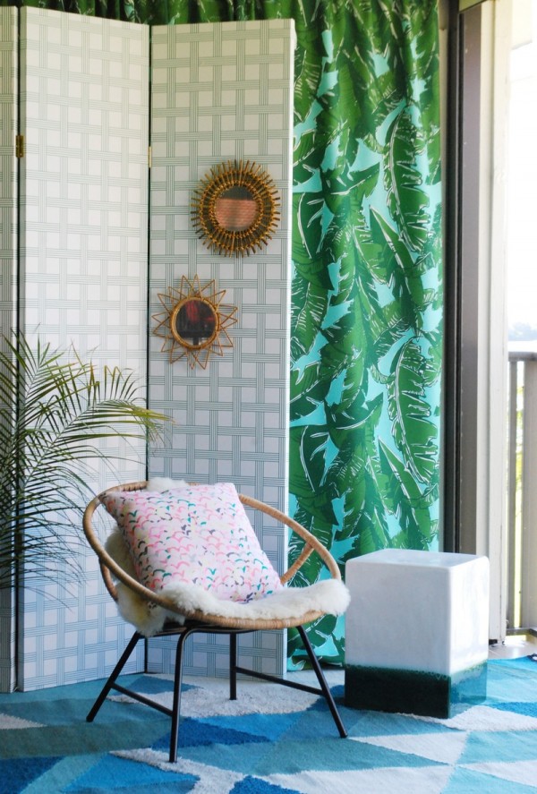 Un paravan realizat în doi timpi și trei mișcări