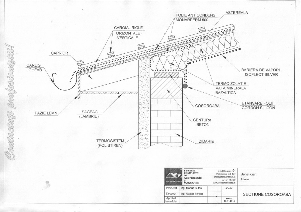 Executie termoizolatii interioare si exterioare