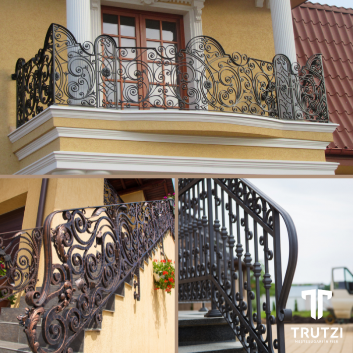 Balustrade metalice din fier forjat TRUTZI