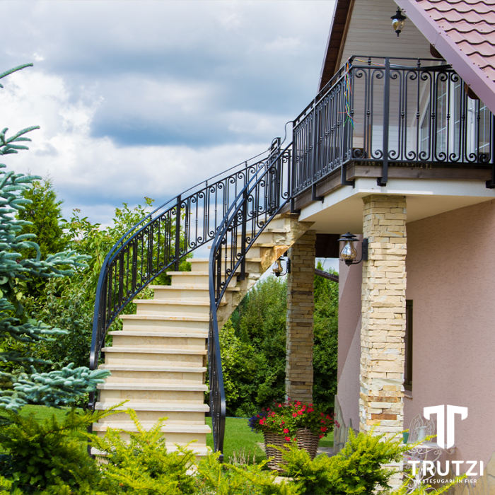 Balustrade metalice din fier forjat TRUTZI