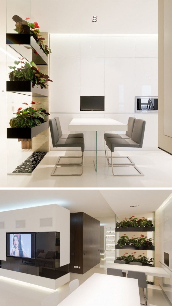 Idei creative pentru realizarea unor elemente de separare în încăperi