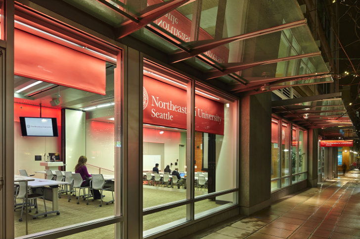 Campusul Universitatii Northeastern Seattle