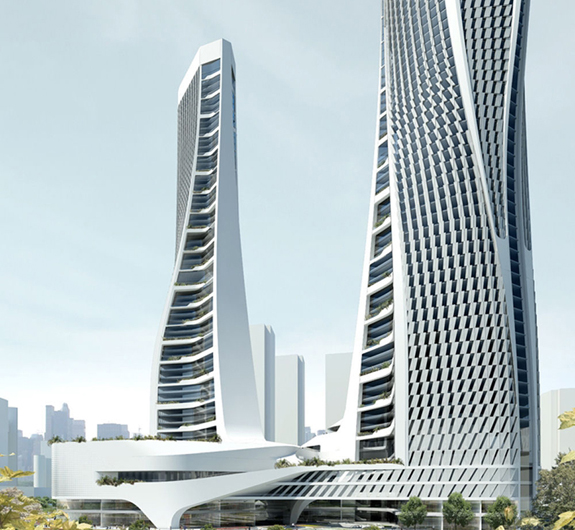 Prezentarea conceptului celor de la UNStudio pentru Raffles City Hangzhou