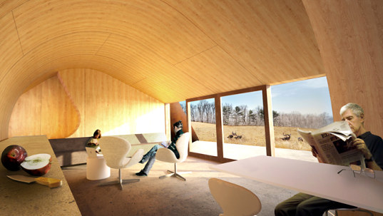 Case ecologice propuse pe terenul din imprejurimile Casei de la Cascada