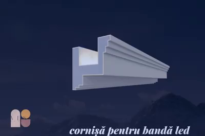 Video Cornisa pentru banda led WEST ARHITECTURAL